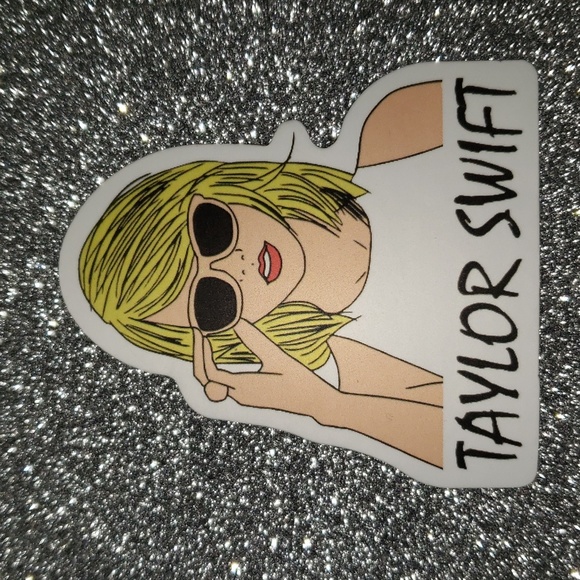 Taylor Swift | Design | Music Taylor Swift Waterproof Sticker Cartoon ...